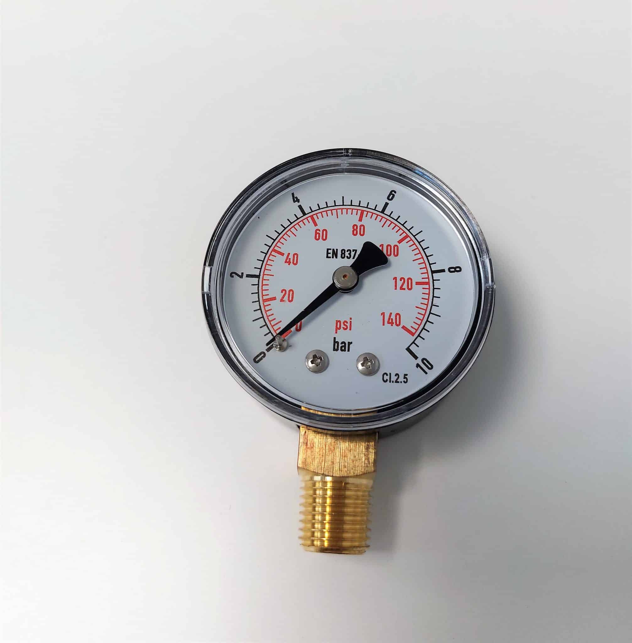 Manómetro rosca vertical (Radial) Diametro 63 Rosca 1/4 - Sumir